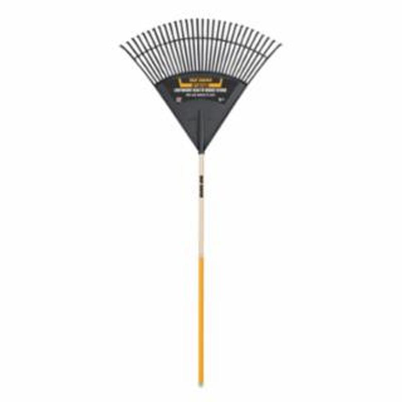 TRUE TEMPER Poly Leaf Rakes, 30 in Poly Blade