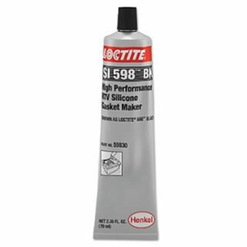 Loctite 598™ Black High Performance RTV Silicone Gasket Maker, 70 mL T