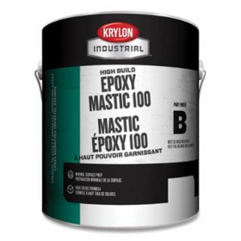 KRYLON INDUSTRIAL High Build Epoxy Mastic 100, 1 gal, Can, Activater,