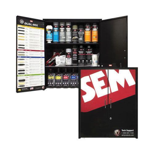 SEM® 70080 Low VOC Shop Cabinet, 30 in H x 25 in W x 13 in D, Manual D