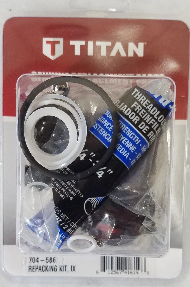 Titan Impact 440/410/540/640 704-586B Repair/Packing Kit, IX